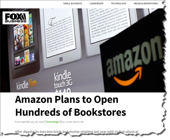 The Long View - Amazon’s bookstores and rocket ships